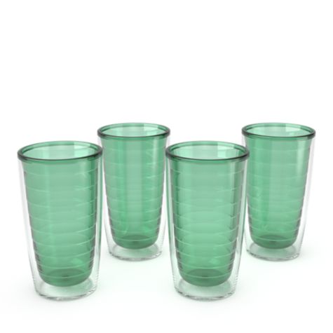 Clear and Colorful Tabletop Collection | 16oz Tumbler | 4 Pack ...
