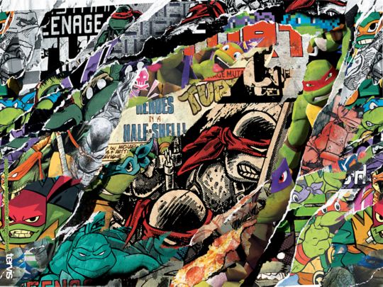 Nickelodeon™ - Teenage Mutant Ninja Turtles Collage | 24 oz Tumbler ...
