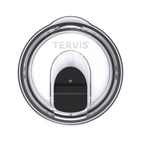 Slider Lid for 20oz Tervis Traveler™ 20oz Stainless | Black with Clear ...