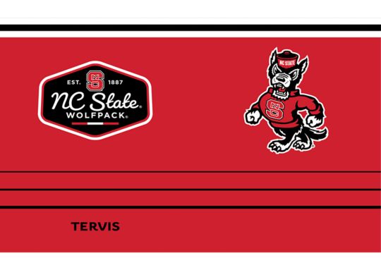 NC State Wolfpack - Vintage | 20 oz Stainless Tumbler | Tervis