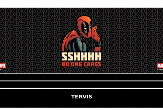 Marvel - Deadpool Shhh No One Cares | 20 oz Stainless Tumbler | Tervis