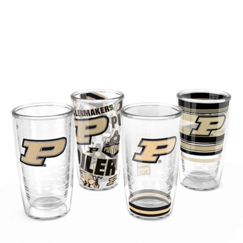 Purdue Boilermakers - Assorted | 16 oz Tumbler 4 Pack | Tervis