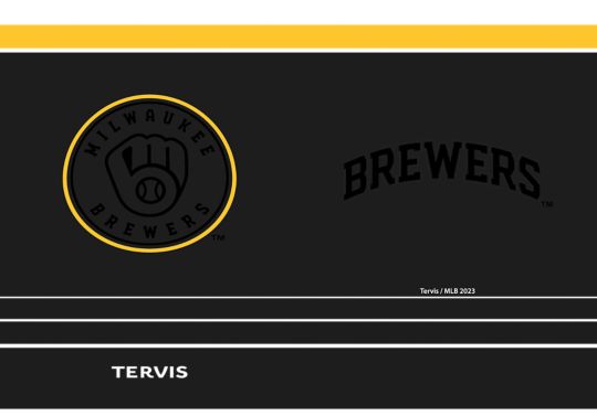 MLB® Milwaukee Brewers™ - Night Game | 30 oz Stainless Tumbler | Slider ...