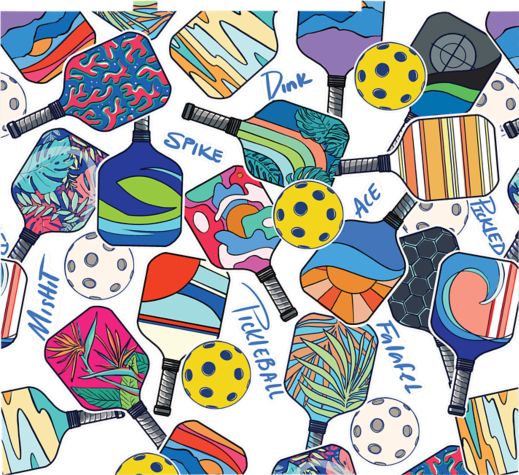 Pickleball - Spike Dink Ace | 24 oz Venture Lite Insulated Water Bottle ...